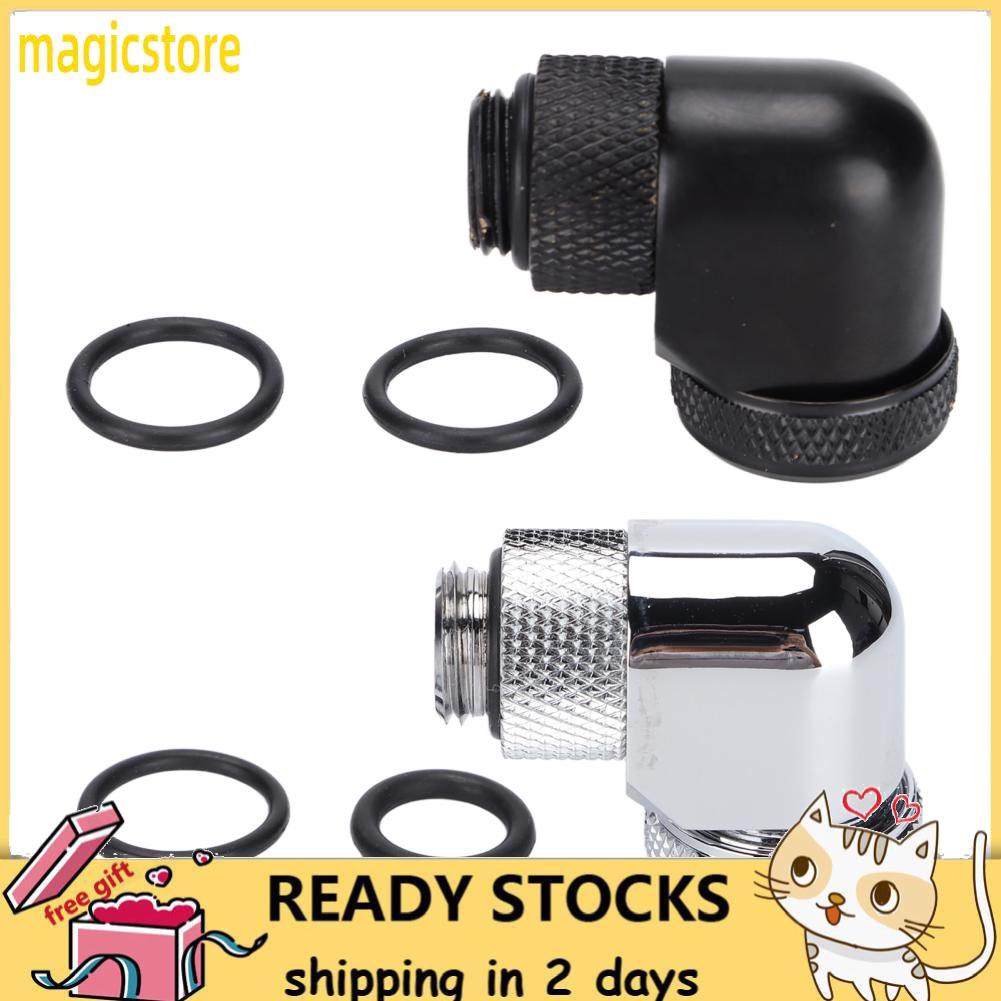 Macospice Water Cooling Fitting G1/4 Rotating Water-Cooled -Dropped ...