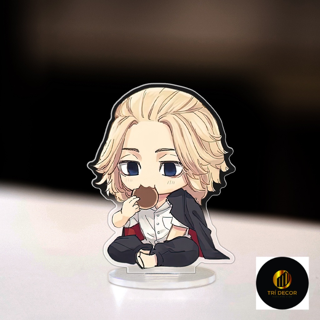 Standee model Tokyo Revengers Takemichi Mikey Ran Rindou Izana chibi ...