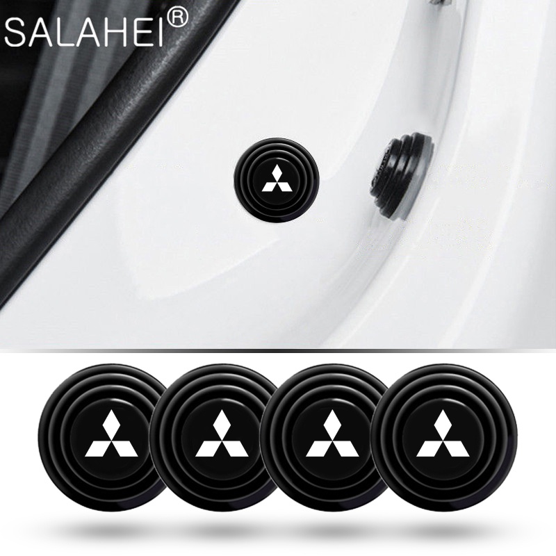 8/12Pcs Car Door Shock Stickers Absorber Cushion Gasket Anti-collision ...
