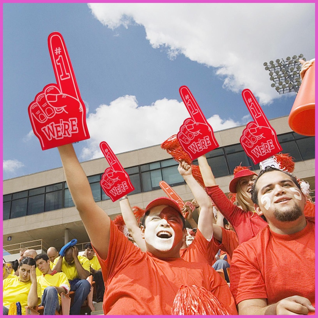 Giant Foam Finger Universal Large Foam Hand For Sports Cheerleading ...