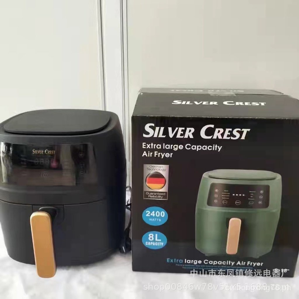 Silver Crest 8L touch screen large capacity air fryer electric fryer ...