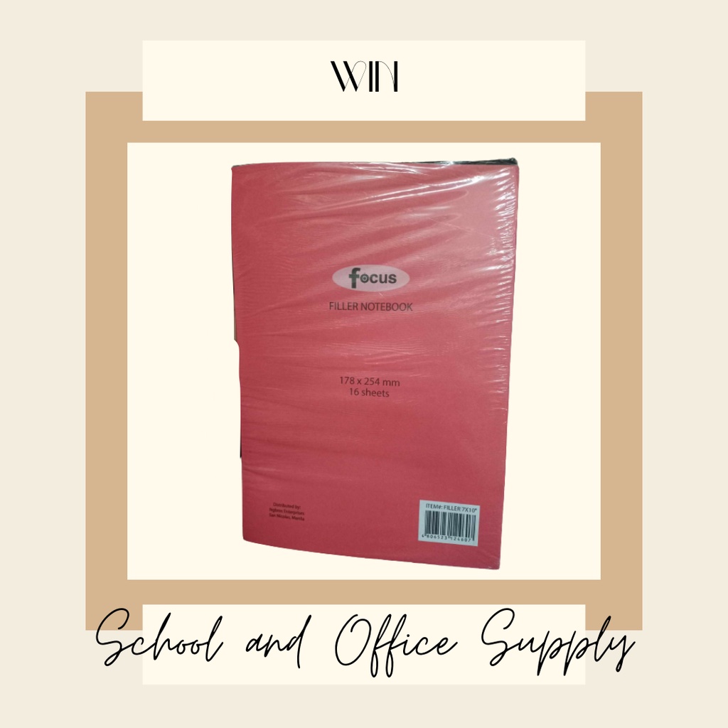 Focus Filler 7x10 Per Piece | Shopee Philippines