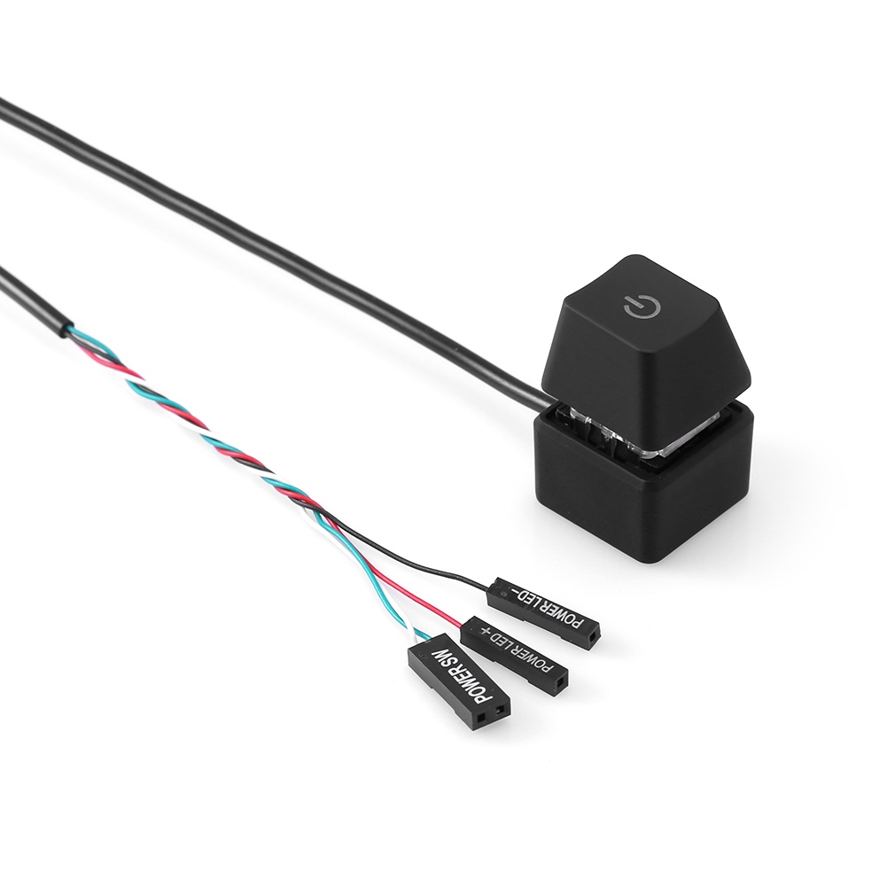 Desktop Computer Power Switch On/off Button 2m Extension Cord for pc ...