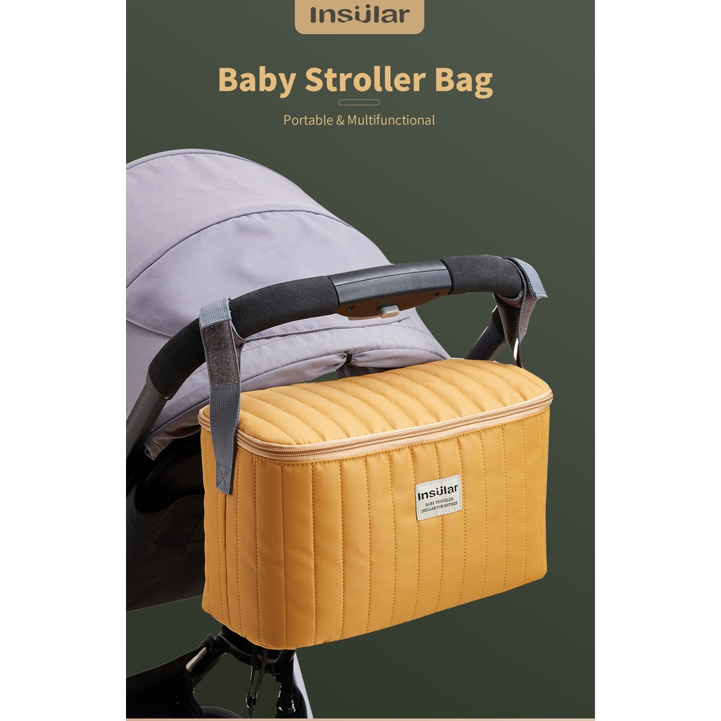 Insular Portable Multi-Functional Baby Stroller Organizer Bag with ...