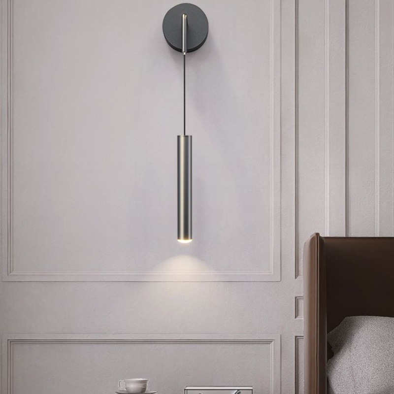 Bedside Wall Lamp Nordic Simple Creative Living Room Background Wall ...