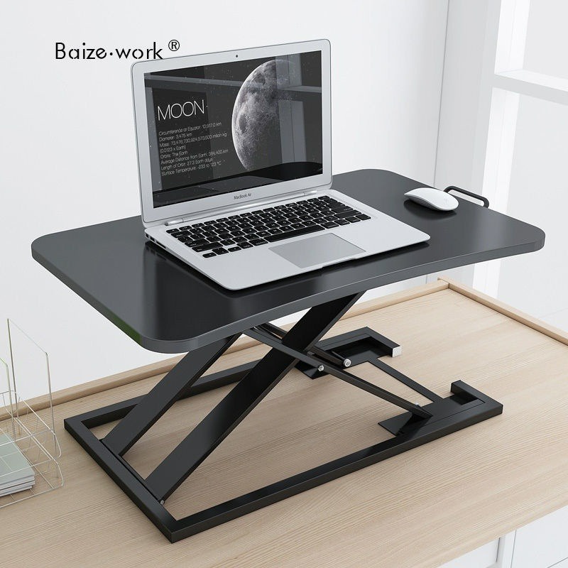 Adjustable height adjustable computer desk, vertical computer desk ...