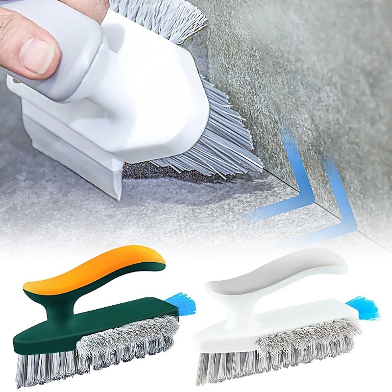4In1 V-Shape Scrubber Brush Kitchen Bathroom Tile Floor Gap Cleaning ...