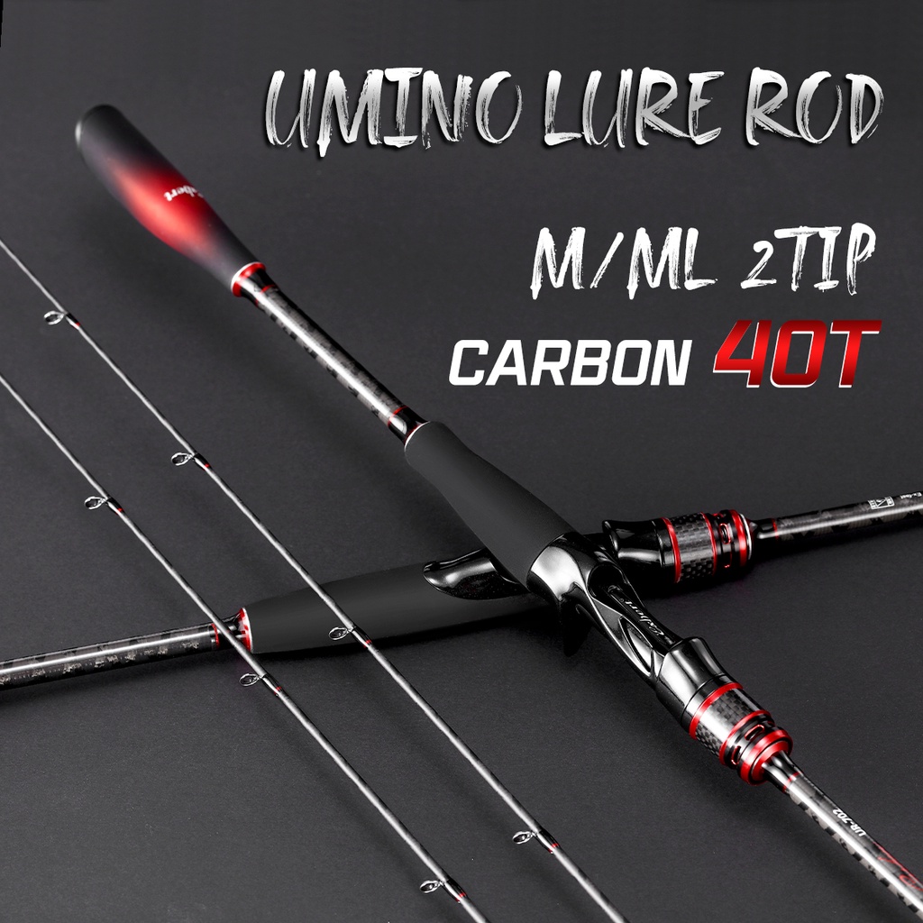 【NYA】 1.98M /2.1M/ 2.4M 5-16LB ML/M 2tips Casting Bait Rod Spinning Rod ...