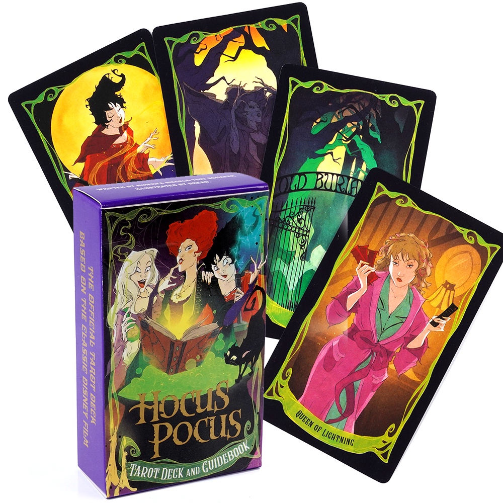 Hocus Pocus Tarot Deck For Beginners Hocus Pocus Merchandise By Minerva ...