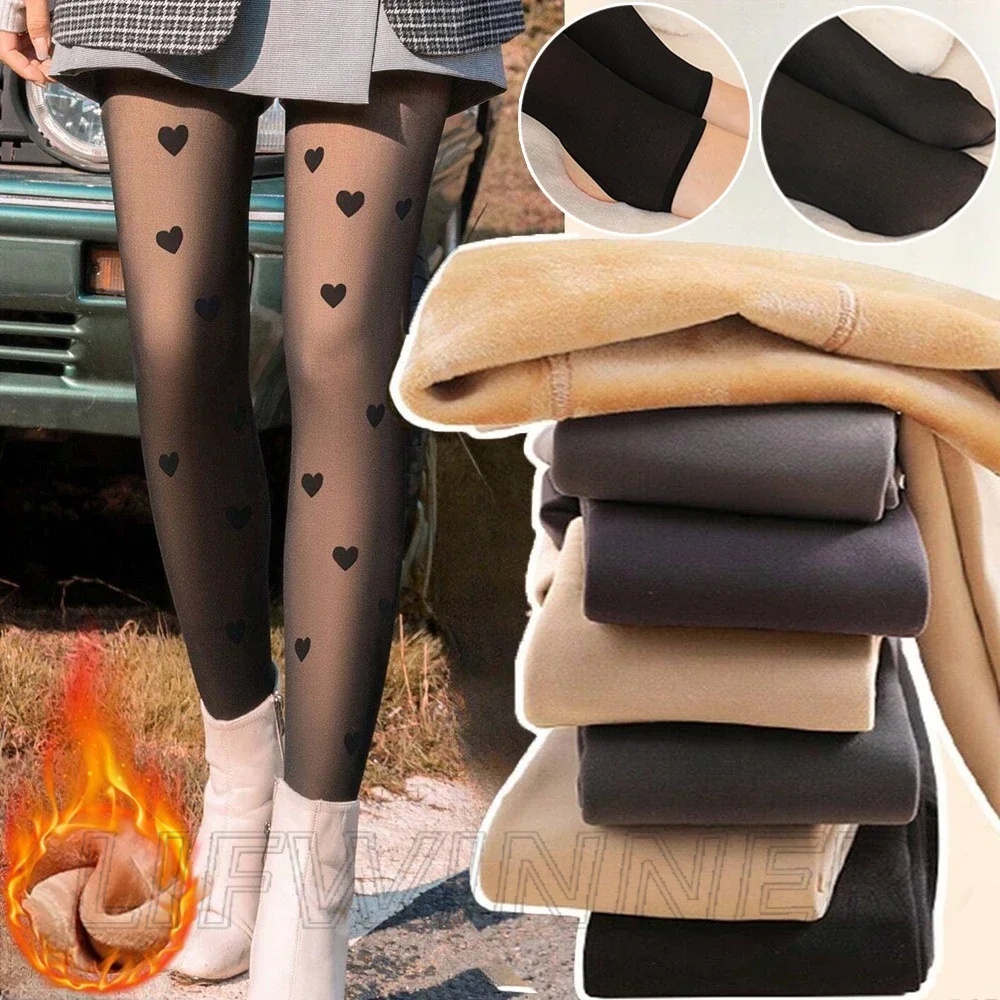 Winter Thermal Leggings - Plush Up Pantyhose Stocking,Warmer Pants ...