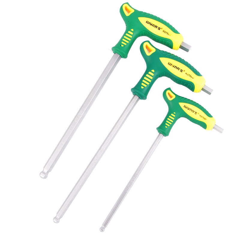 Weilishi T-Type Allen Wrench Ball Head Flat Head Single Inner Hexagon ...