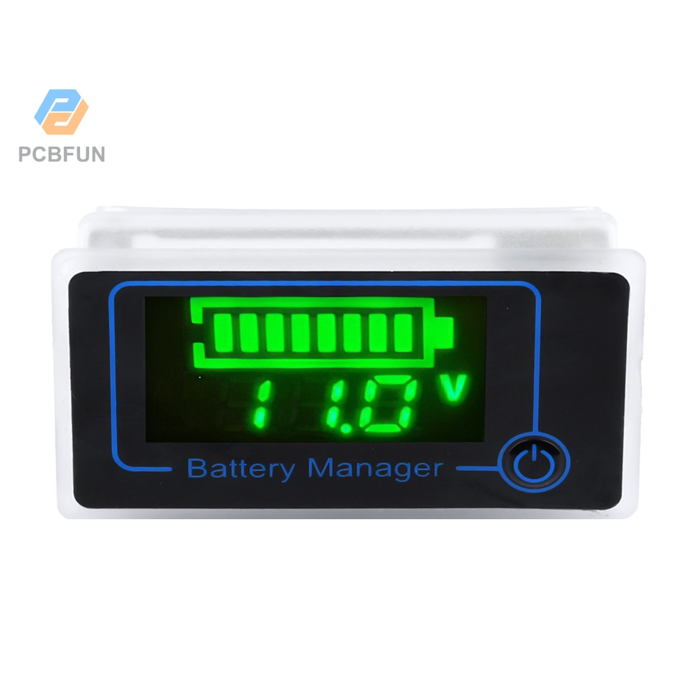 Pcbfun Dc8-120v Led Digital Voltmeter Battery Indicator | Shopee ...