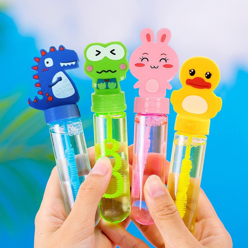 4Pcs Cute Bubble Wand Toys for Kids Bubble Stick Baby Toy Out Door Play ...