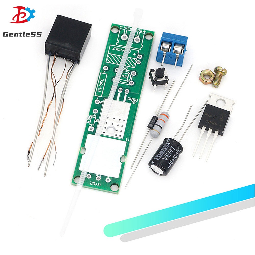 DC3-5V 5A Arc Lighter Igniter Electronic Kit Igniter Inverter Boost ...
