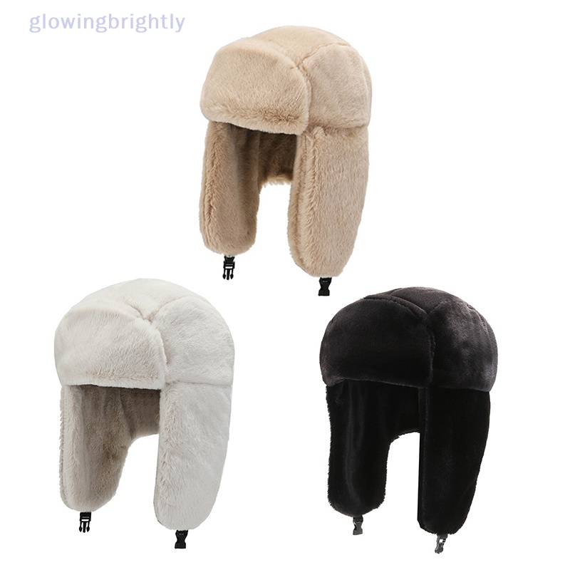 GLPH Outdoor er Hats Winter Men Warm Russian Ushanka Hat With Ear Flap ...