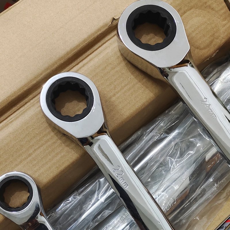 ♞CR-V rachet wrench tool set 8/9/10/11/12/13/14/15/16/17/18/19/22/24 ...