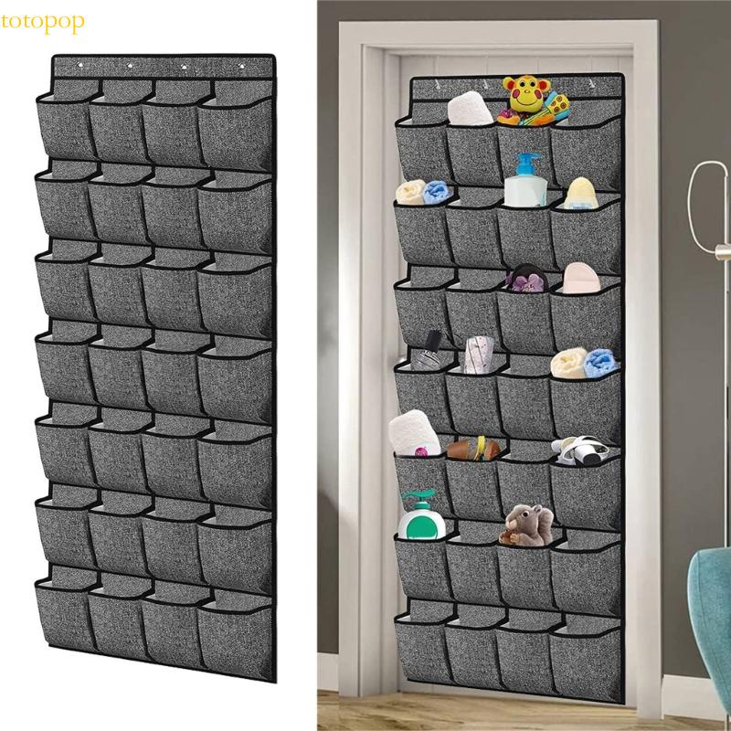 Top Wall Shelf Container Case Wardrobe Storage Bag 28 Pockets for Shoes ...