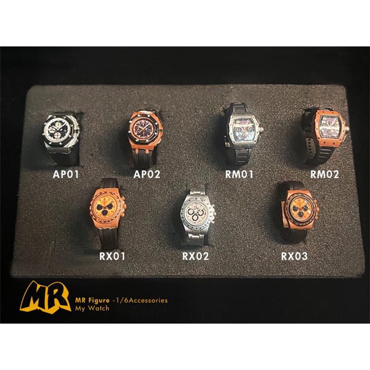 Mr.figure 1/6 Doll Accessories My Watch Full Set Series MR-AF01 Ready ...
