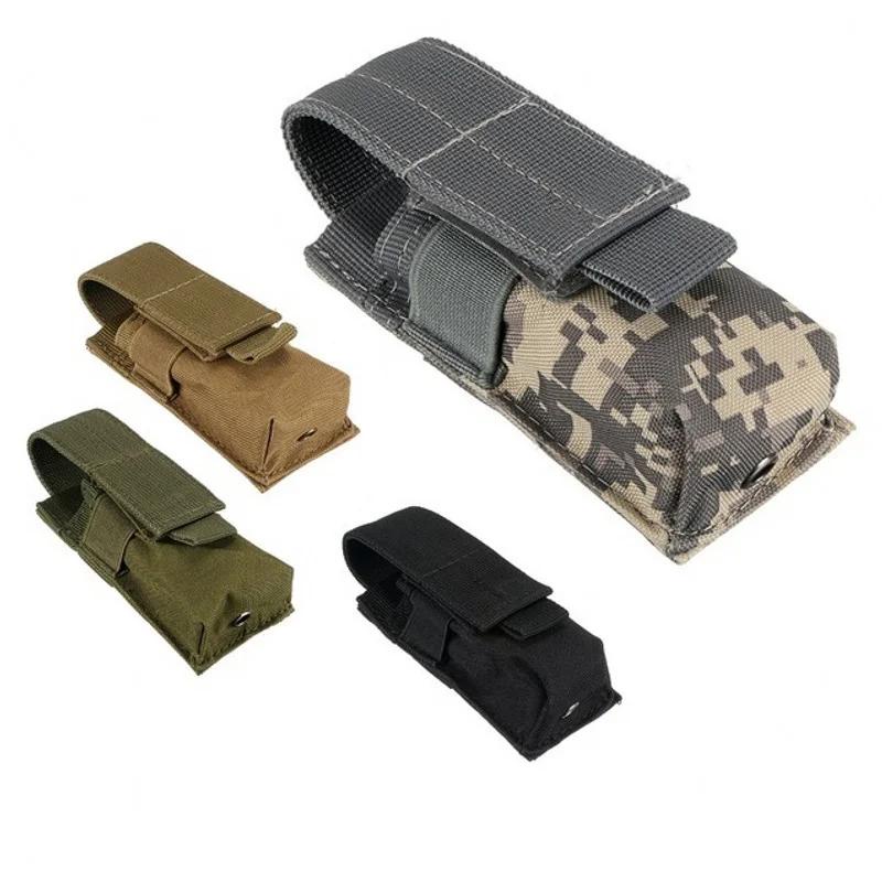 Tactical 360 Degrees Rotatable Flashlight Pouch Holster Torch Case for ...