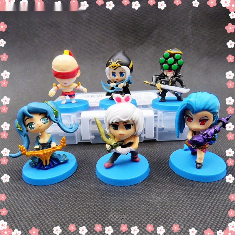 Lol League of Legends Figure Model Ornaments Bull Head Man Blind Monk ...
