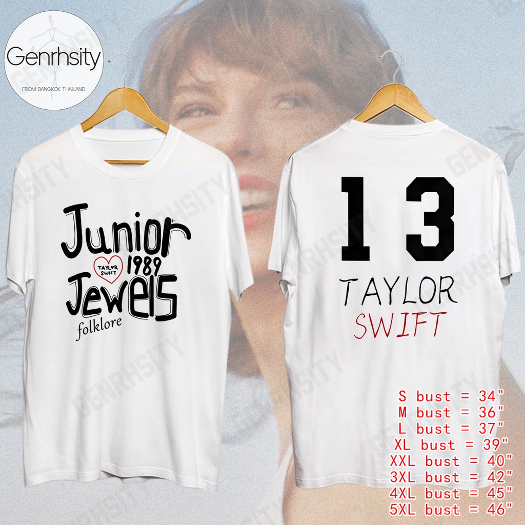 Junior Jewels shirt Taylor Swift Cotton Design White you belong with me ...