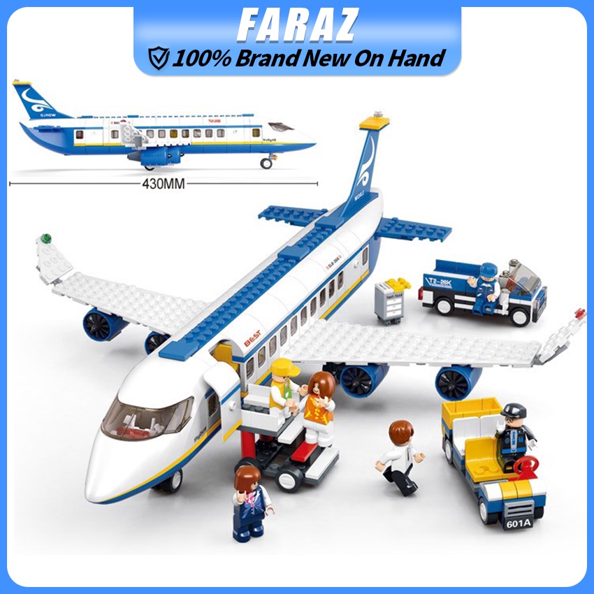 463/335 pcs AirBus Building Blocks Children Aviation Aircraft Series ...