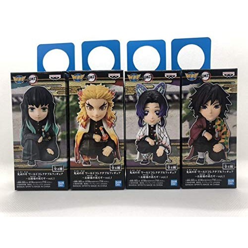 Demon Slayer: Kimetsu no Yaiba World Collectible Figure In front of the ...