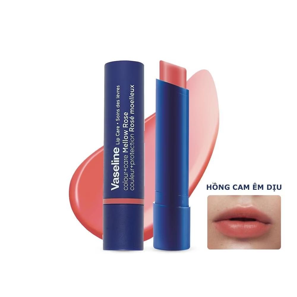 VASELINE Lip Therapy Color and Care Mellow Rose 3g vase | Shopee ...