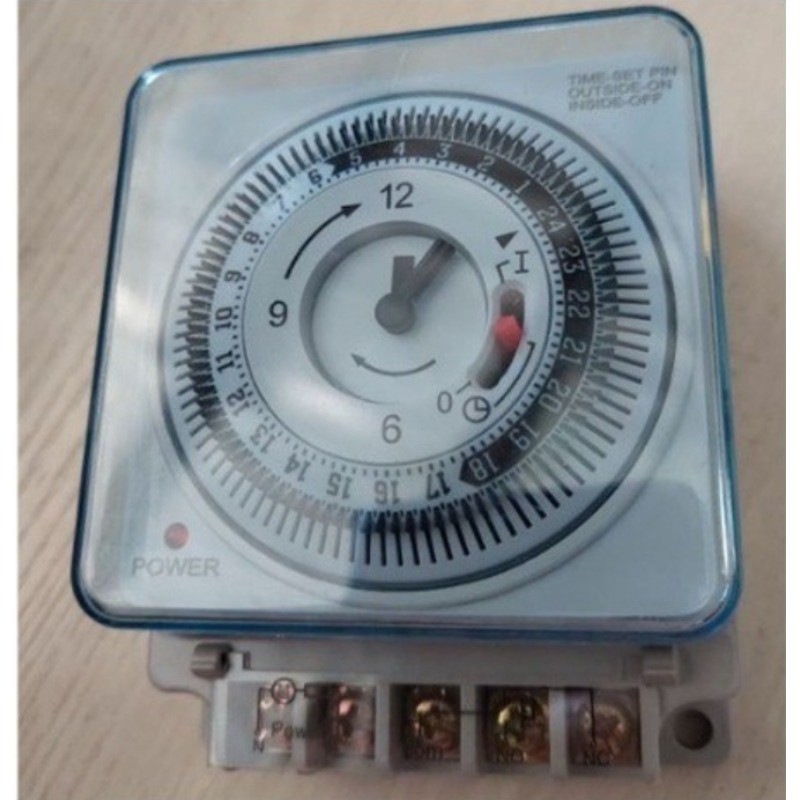 24 Hours Industrial Mechanical Cycle Mechanical Timing Switch Socket Switch Controller 220-240V ...