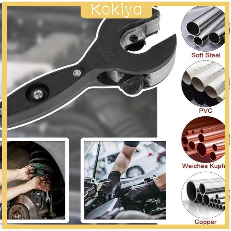 [Kokiya] Ratcheting Tubing Cutter for 1/4 inch 8 inch Sturdy Nylon Pipe ...