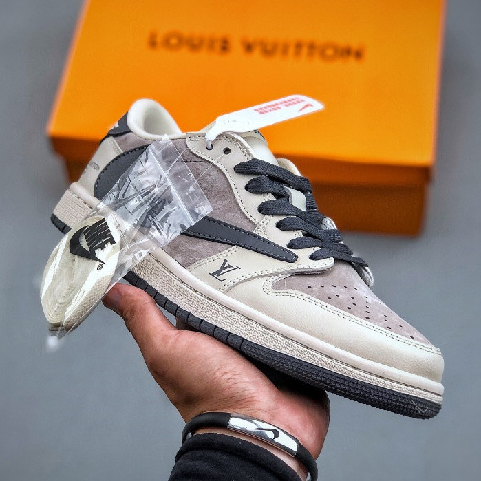 Travis SCOTT X Fragment Design x Air Jordan 1 Low OG SP LX1988-102 ecft ...