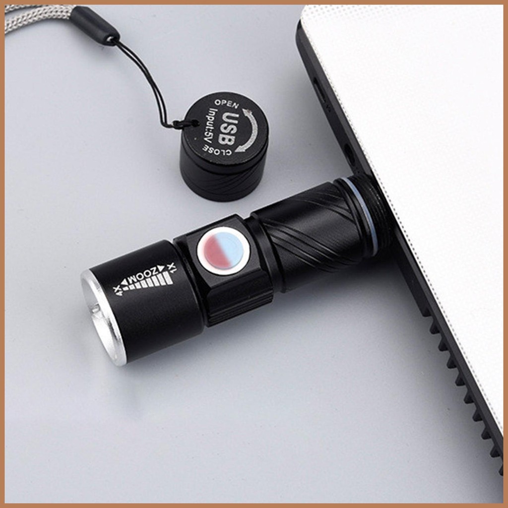 Ultraviolet Flashlight UV Flashlight Small Blacklight LED USB Lamp ...