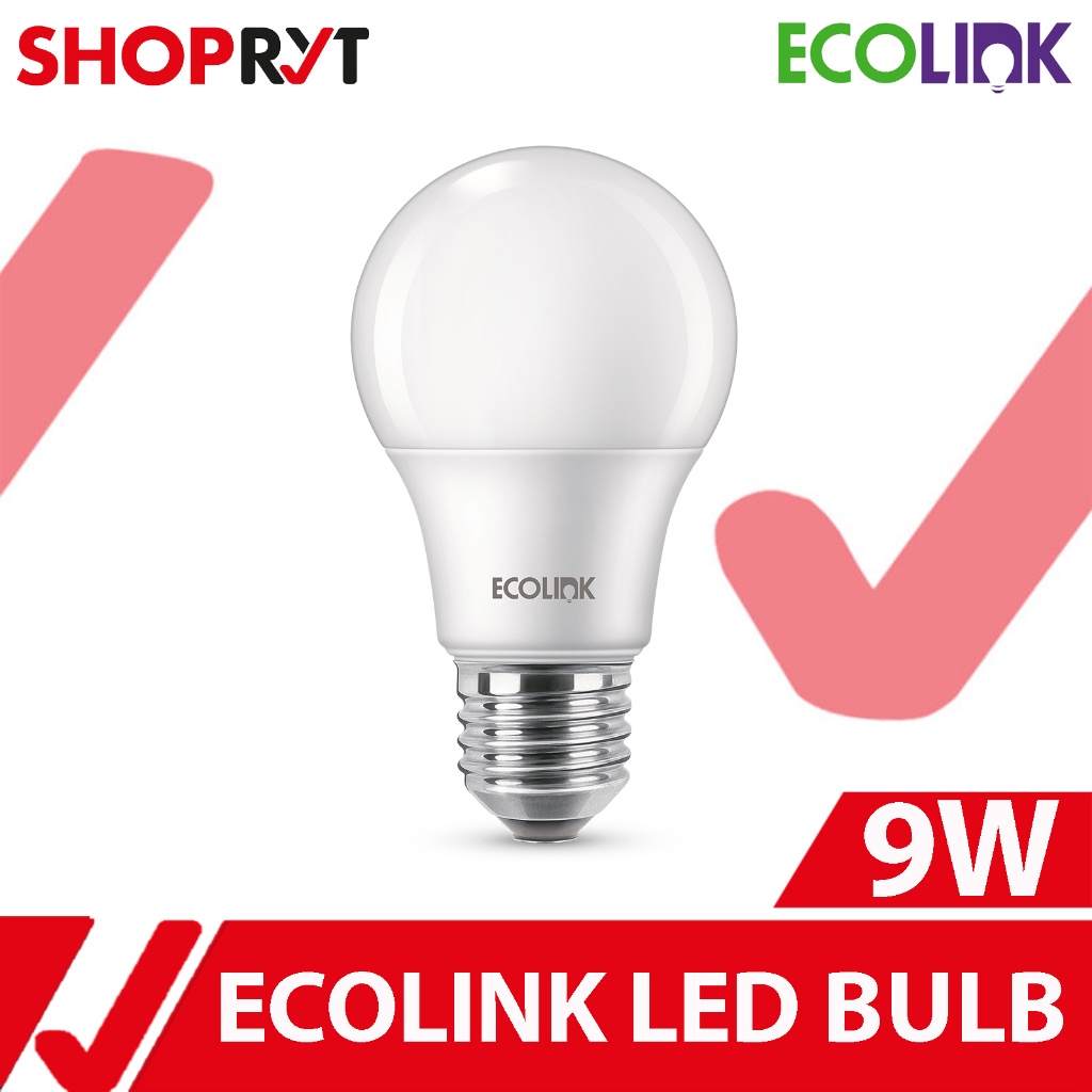 Ecolink LED Bulb 9W Cool Daylight / Warm White | Shopee Philippines