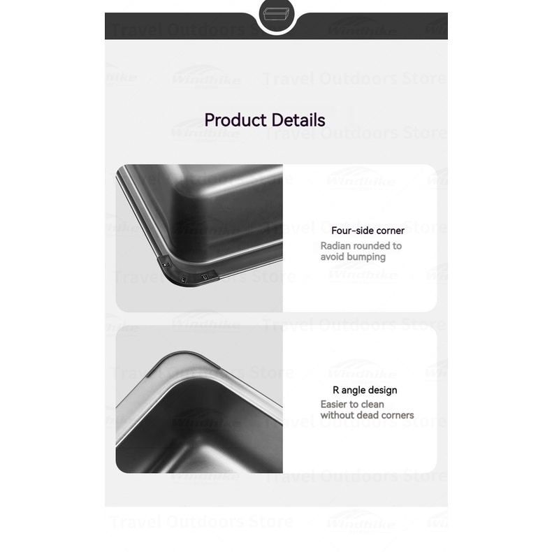 Naturehike IGT Compatible 6L Wash Sink Integrated Table Stainless Steel ...