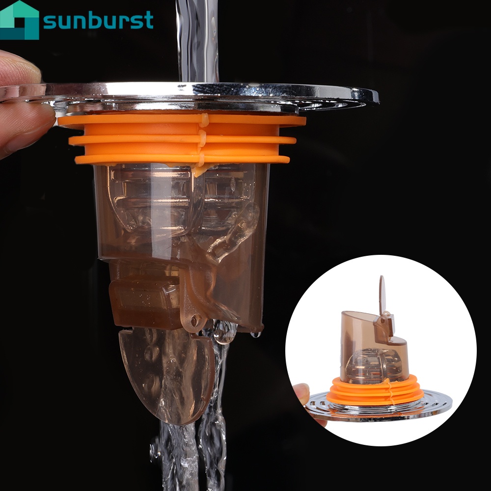 2 in 1 Drainage Backflow Prevention Valve Floor Drain / Deodorization ...