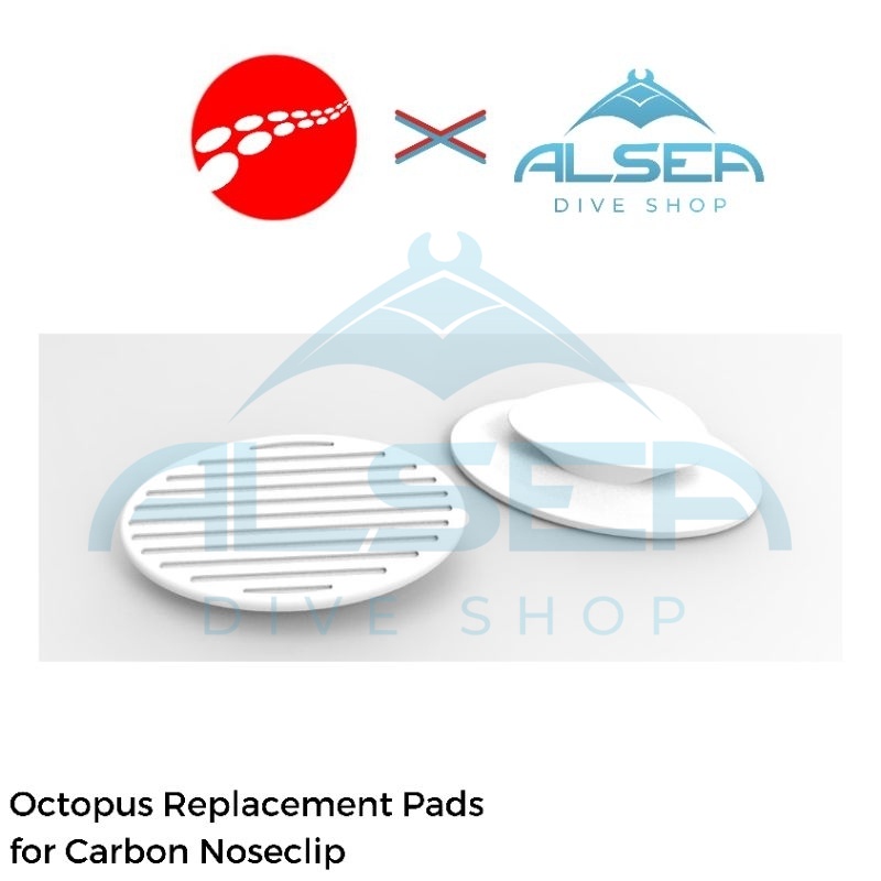 OCTOPUS Replacement Pads for Carbon Noseclip | Shopee Philippines