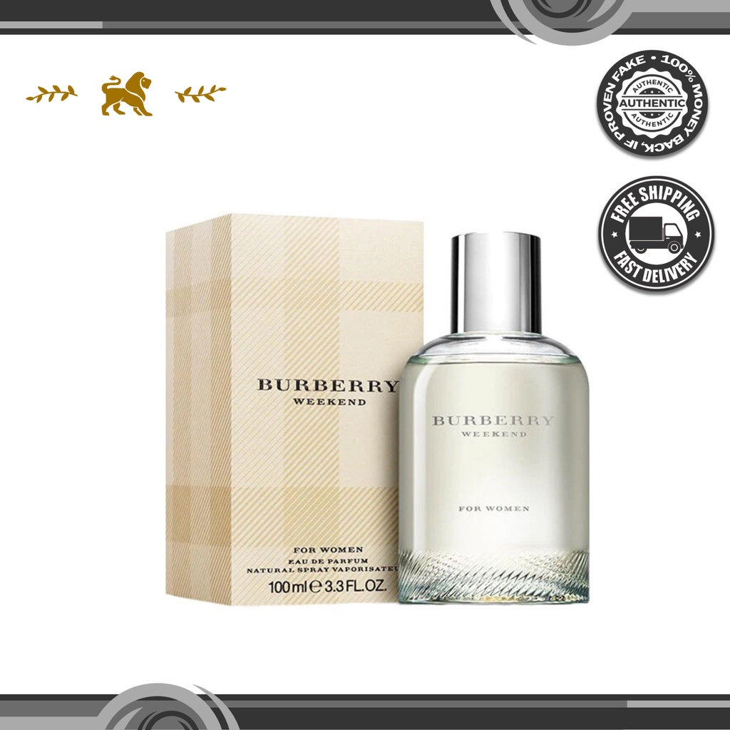 Burberry Weekend For Women Eau De Parfum 100ml | Shopee Philippines