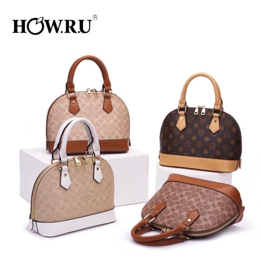 ORIGINAL HOWRU LEATHER SMALL ALMA BAG | Shopee Philippines