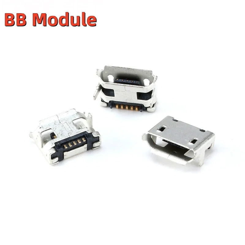 20PCS Micro USB 5P,5-pin Micro USB Jack,5Pins Micro USB Connector ...