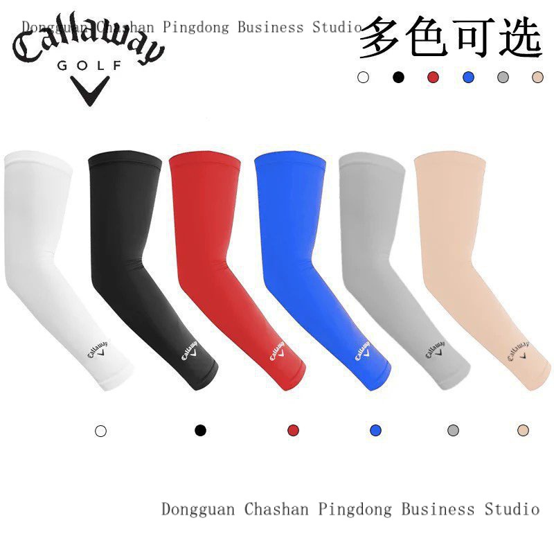 2023 Spot callaway Calaway Golf Summer Ice Silk Sleeve Men's Breathable ...