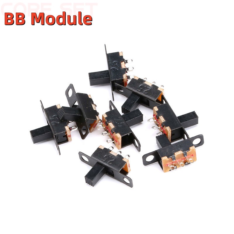 10/20pcs 50V 0.5 A SS12F15 Mini Size Black SPDT Slide Switch for DIY ...