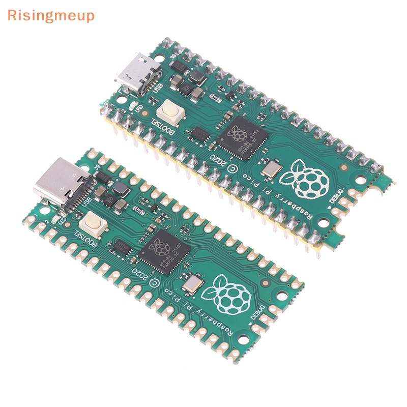 [Risingmeup] Raspberry Pi Pico Board RP2040 TYPE-C / MICRO Dual-Core 264KB ARM Low-Power High ...