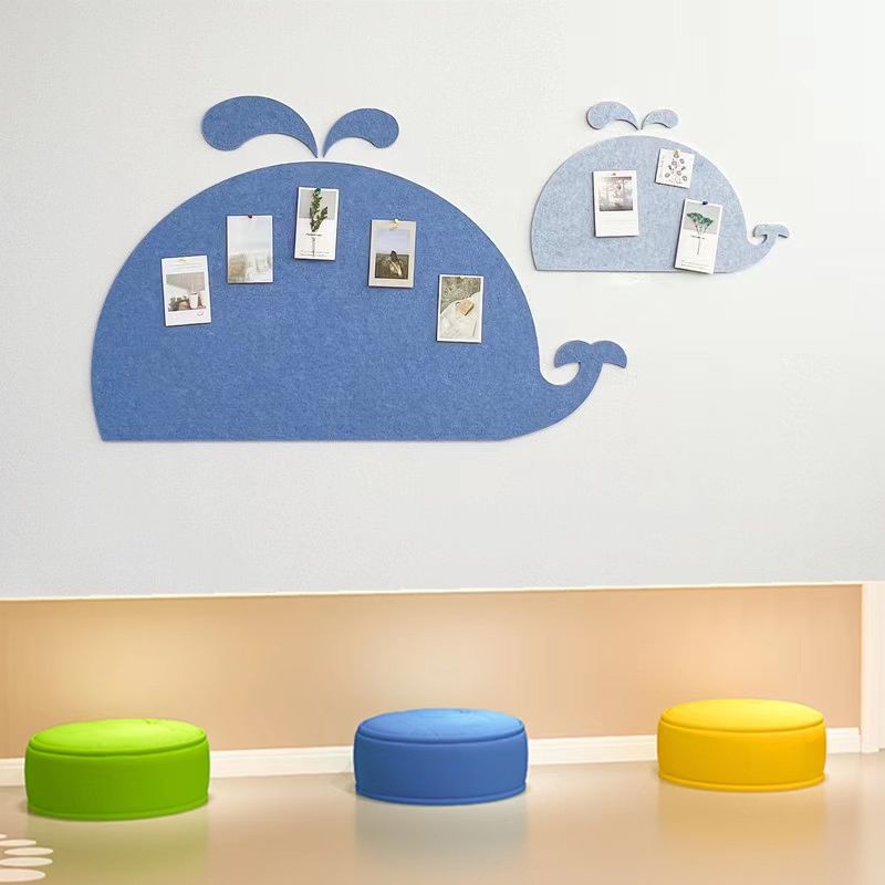 Kindergarten Environmental Creation Theme Wall Decoration Whale Felt ...
