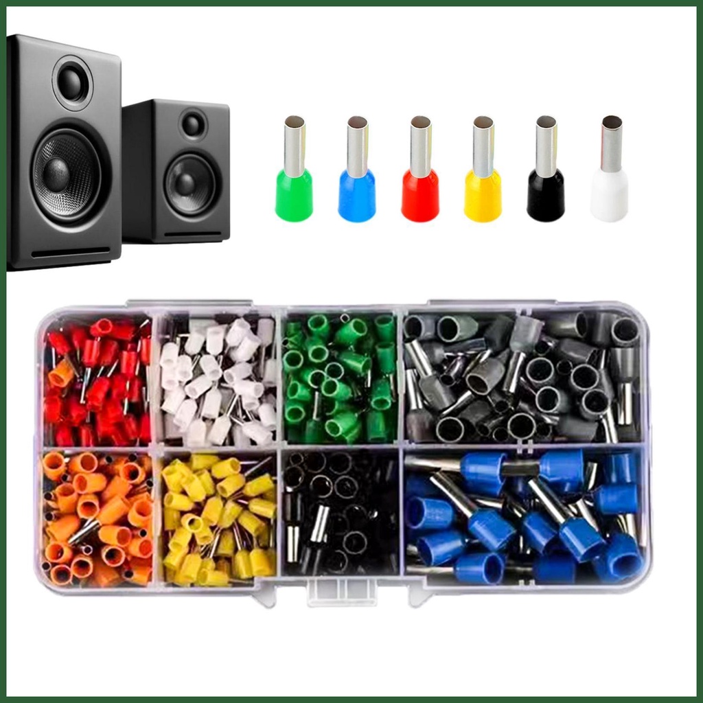 Wire Ferrule Kit Ferrule Terminal Kit 300pcs Insulated VE Crimp Pin in ...