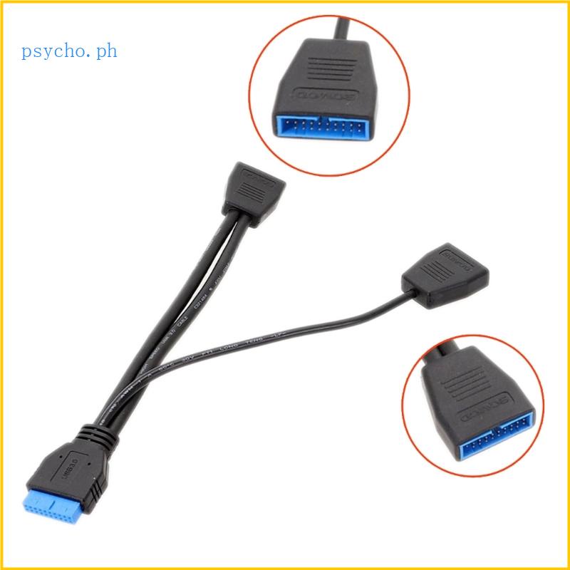 Psy 19Pin USB Header USB3 0 1 to 2 Splitter Internal USB Hub for ...