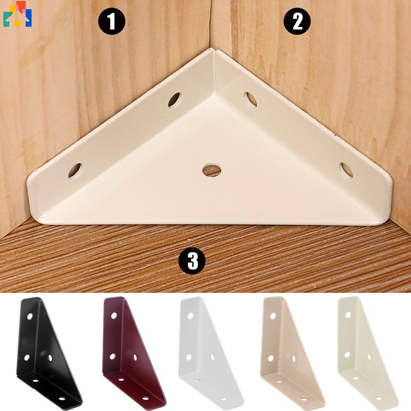Simple Triangular L-shaped Bracket Thickened Wall Fixed Support Frame ...