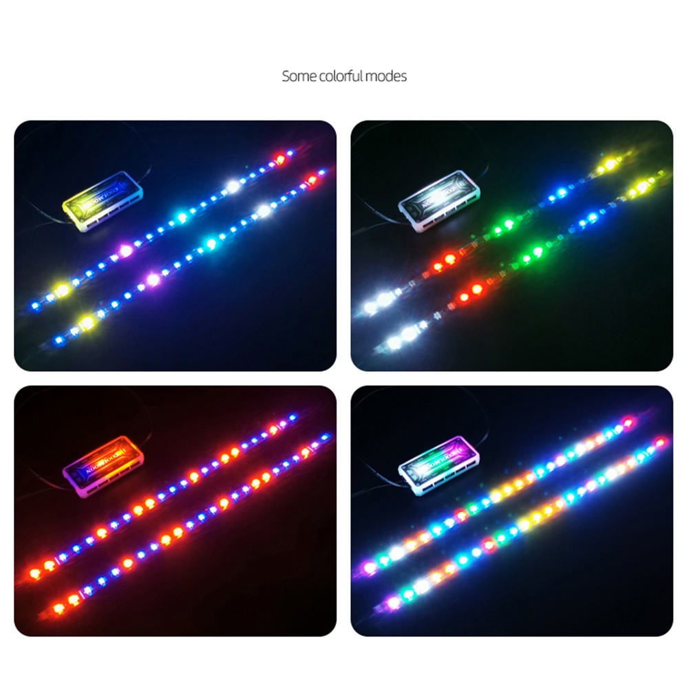 CM-LS40 5V ARGB 4pin PC Case LED Light Bar SATA 3PIN Computer RGB Lamp ...