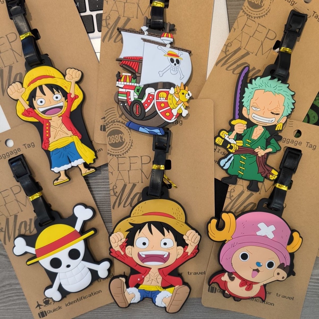 Asiy Travel Essential One Piece Chopper Luffy Sauron Luggage Tag ...