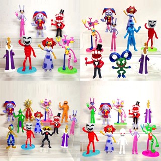 The Amazing Digital Circus Figures Pomni Jax Set of 6/7/9/10/12 Action ...