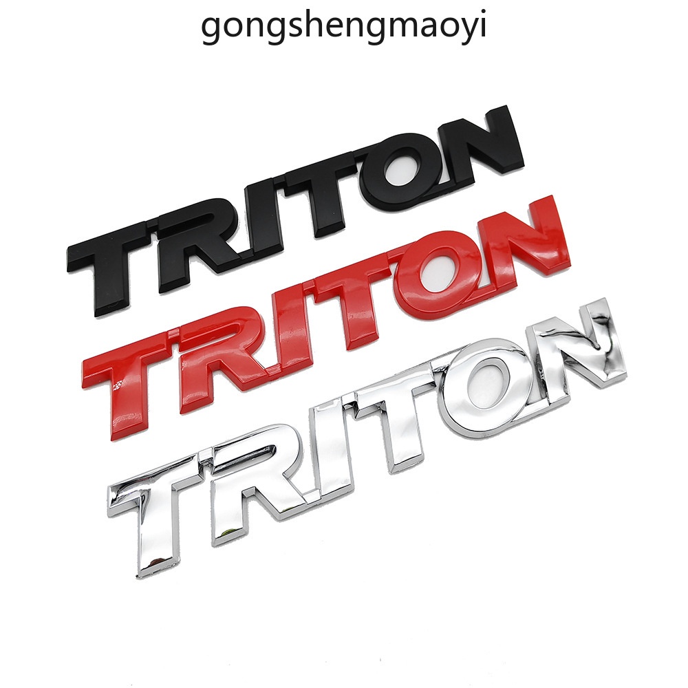 3D ABS Plastic TRITON Logo Emblem For Mitsubishi Triton LS200 pickup ...